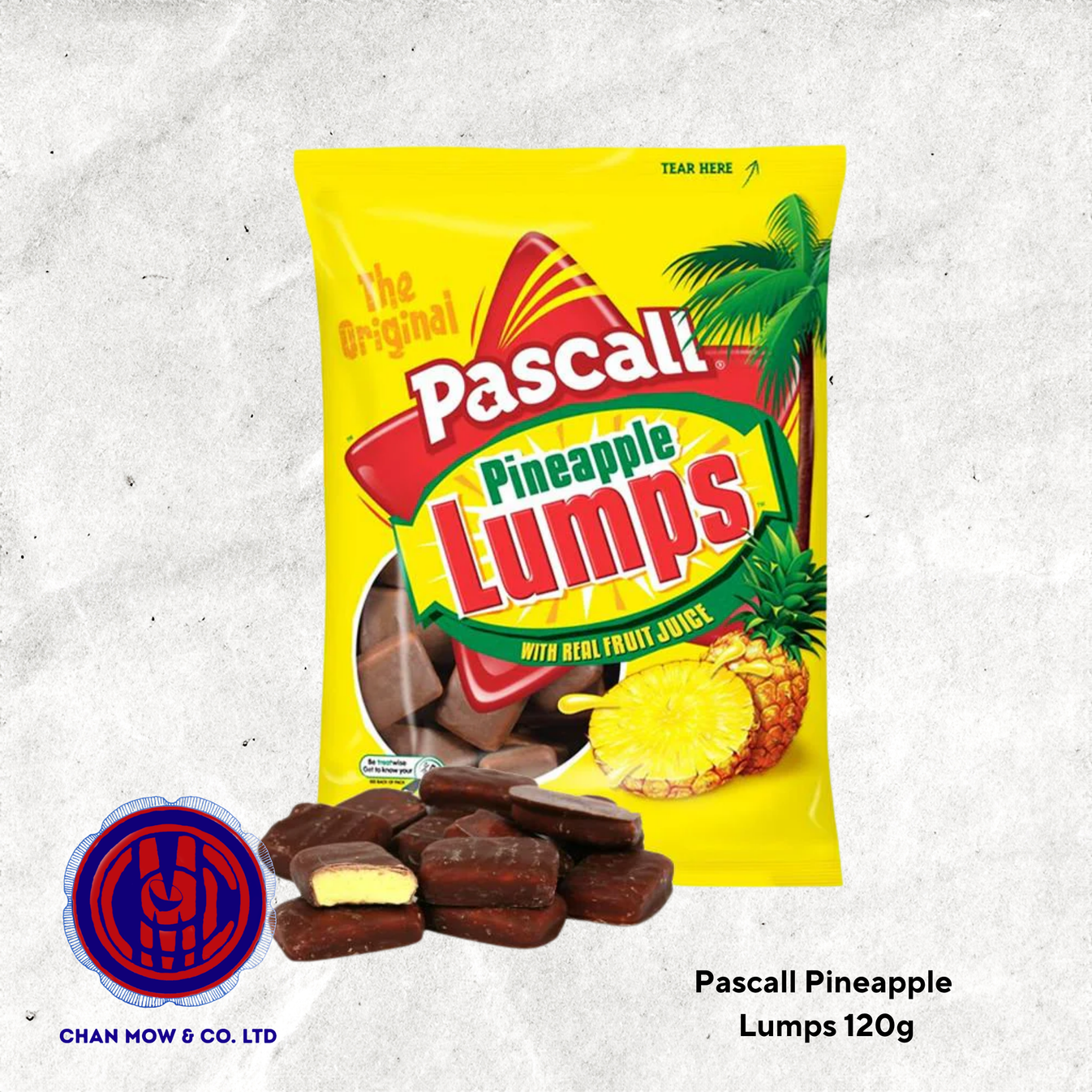 Pascall Pineapple Lumps 120g – My Samoa